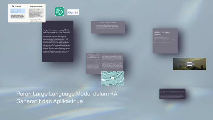 Peserta didik mampu menjelaskan peran Large Language Model (LLM) dalam ...