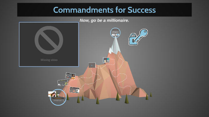 Commandments for Success by Bryce Meier on Prezi