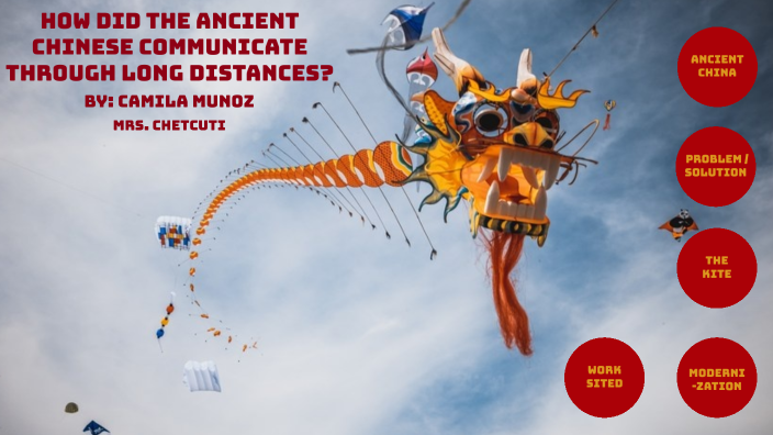 How did the ancient Chinese communicate through long distances?- Camila ...