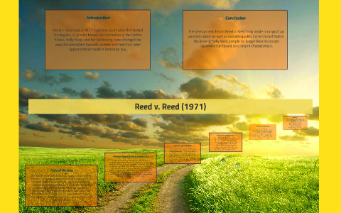 Reed v. Reed by Kayla Williams on Prezi