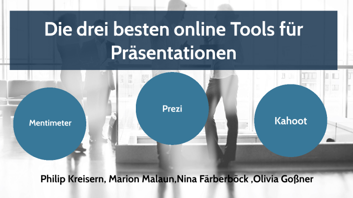 Die drei besten online Tools für Präsentationen by Nina Färberböck on Prezi