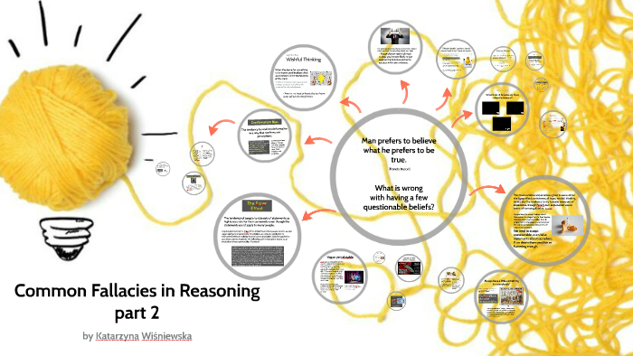 Common Fallacies in Reasoning part 2 by Katarzyna Wiśniewska on Prezi