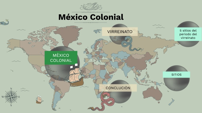 MAPA TURISTICA MEXICO COLONIAL by LUISA FERNANDA MARTINEZ TAPIA on Prezi