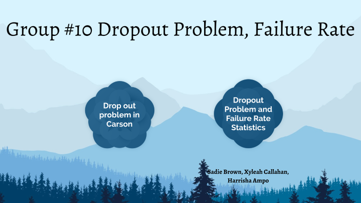 Dropout problem by Sadie Brown on Prezi
