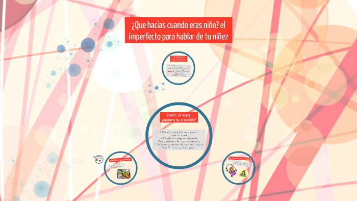 La niñez: el preterito y el imperfecto by Lucia Africano on Prezi