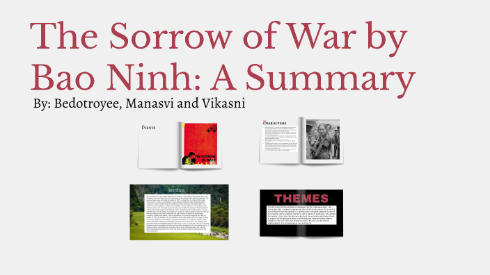 the sorrow of war by bree on Prezi