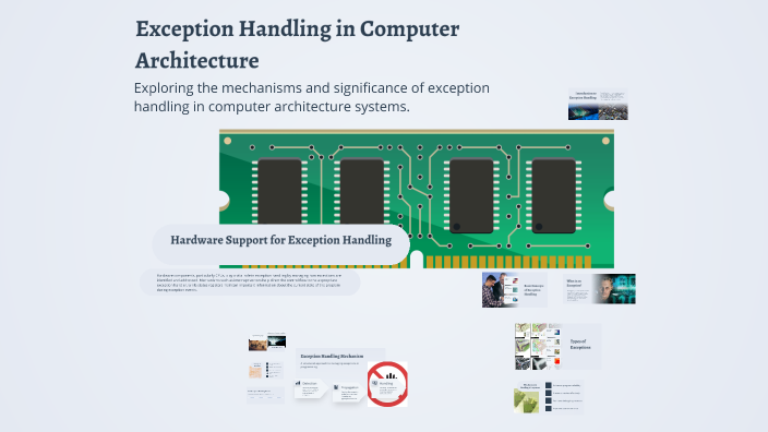 Exception Handling in Computer Architecture by Seerat Mehmood on Prezi