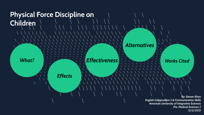 Physical Discipline on Children by Sanan Khan on Prezi