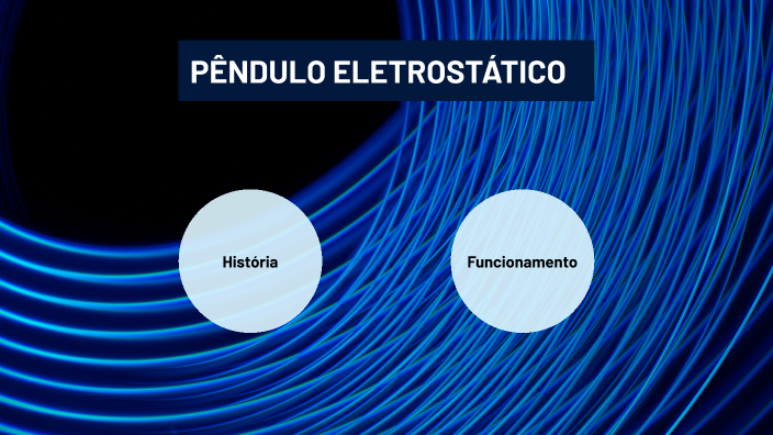PÊNDULO ELETROSTÁTICO by Roberto Pinto on Prezi