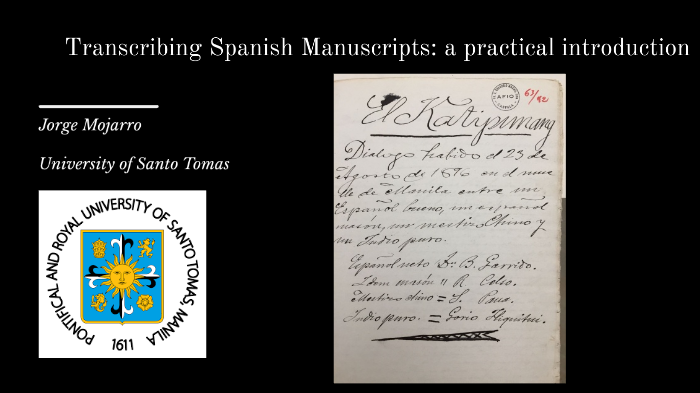 Transcribing by Jorge Mojarro on Prezi