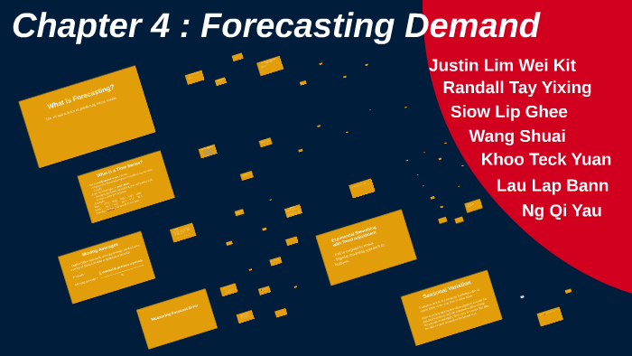 Chapter 4 : Forecasting Demand by on Prezi
