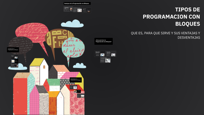 TIPOS DE PROGRAMACION CON BLOQUES by MATHIAS FALCONI on Prezi