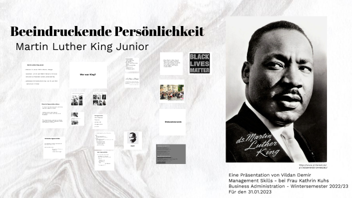 Martin Luther King Junior - Vildan Demir by Emre Demir on Prezi