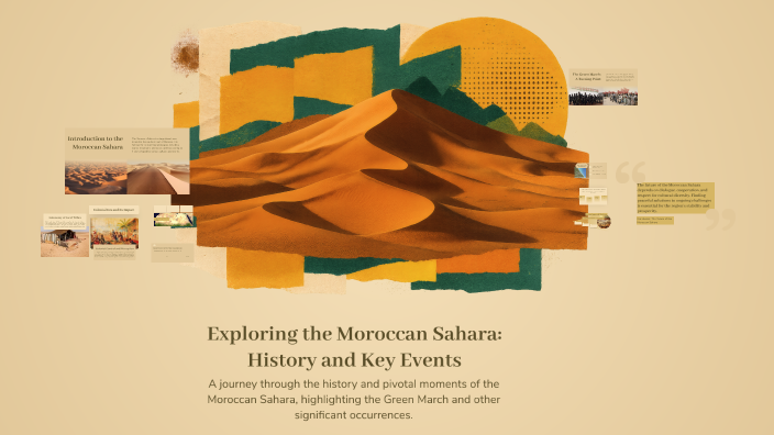 Exploring the Moroccan Sahara: History and Key Events by Taoufik ...