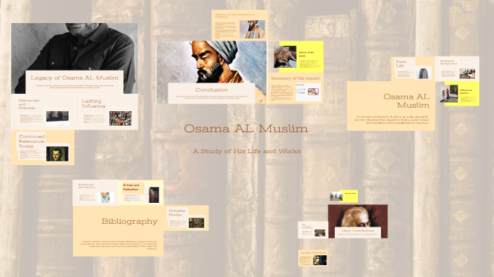 Osama AL Muslim: A Literary Journey by black white on Prezi
