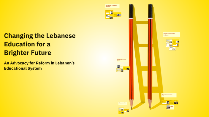 Changing the Lebanese Education for a Brighter Future by Ma name on Prezi