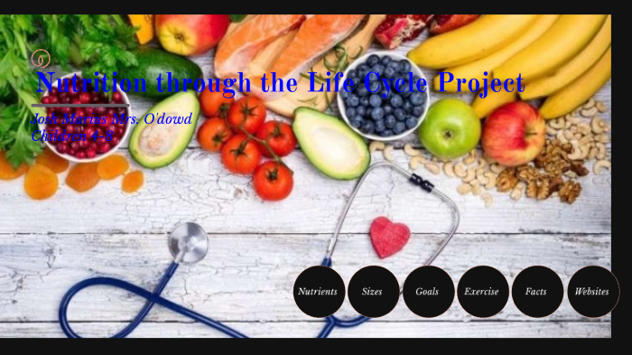 Nutrition through the Life cycle Project by josh marius on Prezi