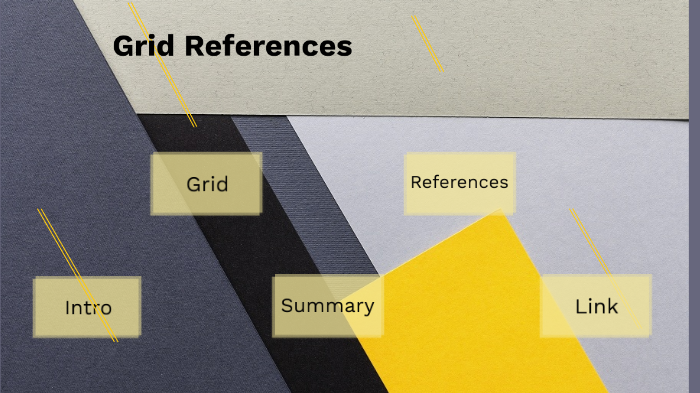 Grid References Summary