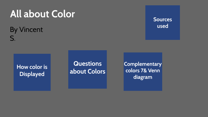 All about Color 1.2.0a by Vincent Steve on Prezi