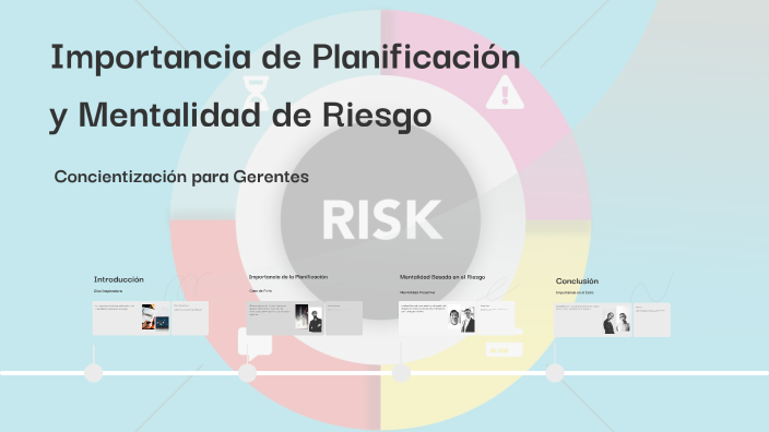 Importancia de la Planificación y la Gestión de Riesgos by AUXILIAR DEL ...
