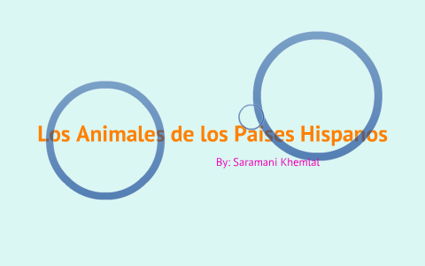 Los animales de los paises Hispanos by sara khemlal on Prezi
