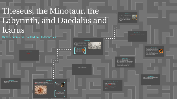 Theseus, the Minotaur, the Labyrinth, and Daedalus and Icarus by ...