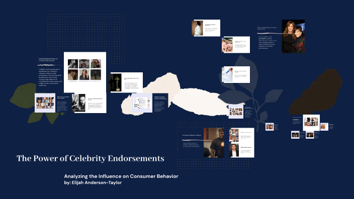 The Power of Celebrity Endorsements by Elijah Anderson-Taylor on Prezi