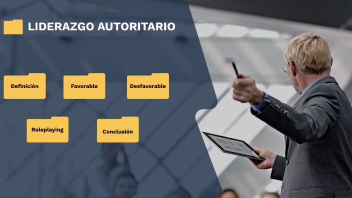 Liderazgo Autoritario