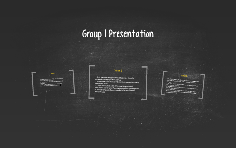 Group 1 Presentation by on Prezi