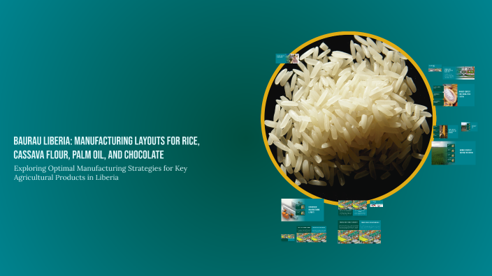 Baurau Liberia: Manufacturing Layouts for Rice, Cassava Flour, Palm Oil ...