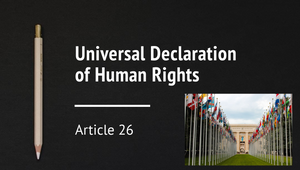 UDHR article 26 by Owen Switzer on Prezi Design