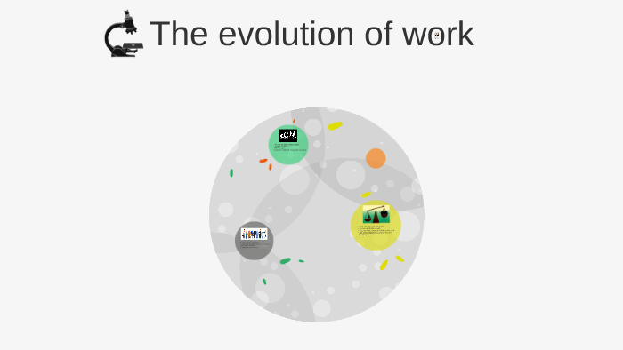 The evolution of work by nicolas denizot on Prezi
