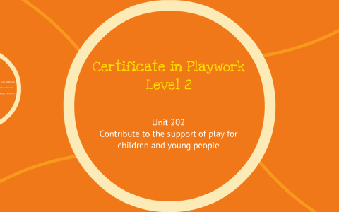 Level 2 Certificate in Playwork Unit 202 by Maria Meredith on Prezi