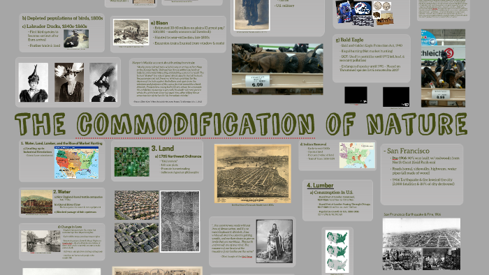 The Commodification of Nature by Shawn Schwaller on Prezi
