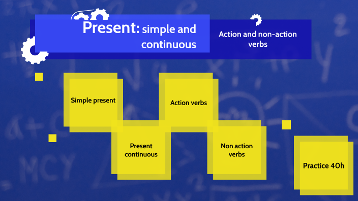 Present simple and continuous (action and non action verbs) by Lesli ...