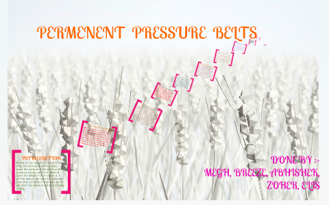 PERMENENT PRESSURE BELT by zoher bharmal on Prezi
