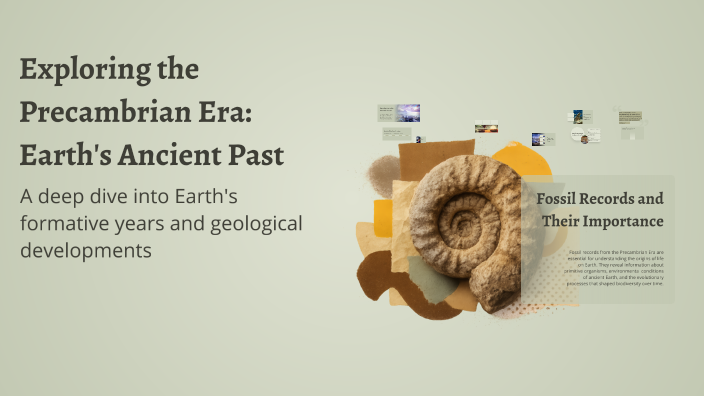 Exploring the Precambrian Era: Earth's Ancient Past by Carlos Shelby on ...