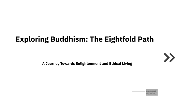 Exploring Buddhism: The Eightfold Path by Alexander Alvarez Constanza ...