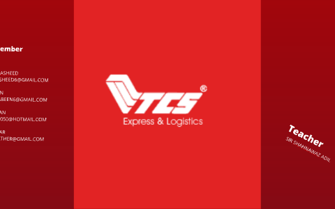 TCS Express & Logistics by Irfan Rasheed on Prezi