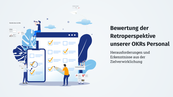 Bewertung der Retroperspektive unserer OKRs Personal by Claudia ...