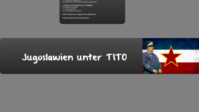 TITO und der Kommunismus by Selma Elezovic on Prezi
