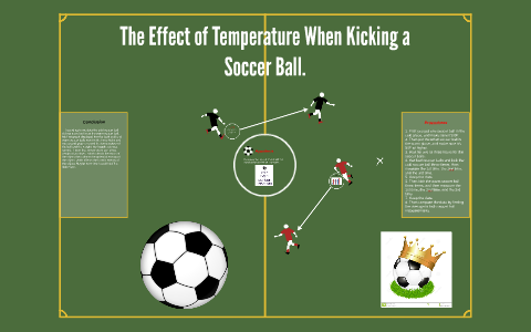 The effect of temperature when kicking a soccer ball. by Josue Vazquez ...