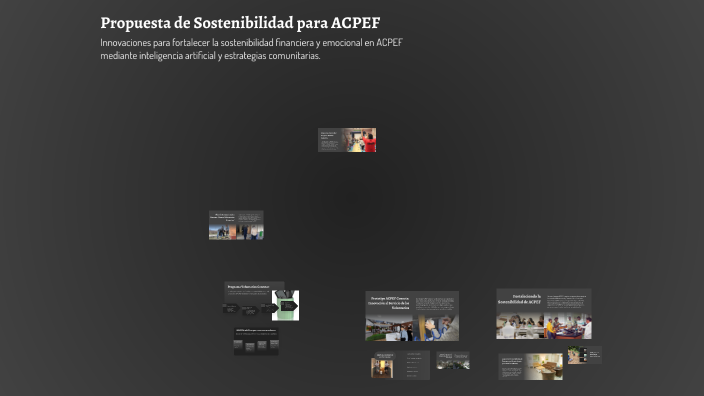 Propuesta de Sostenibilidad para ACPEF by Valentina Fagua Rincon on Prezi