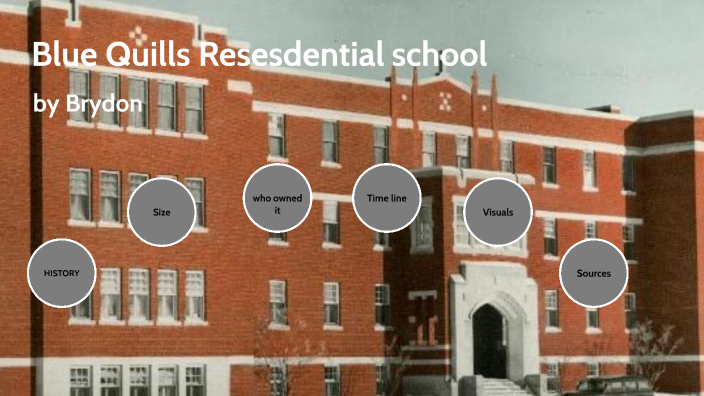 Blue quills residential school by brydon shamd on Prezi