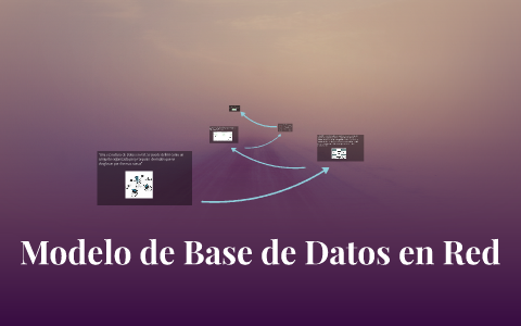 Modelo de Base de Datos en Red by Gaby Peñafiel