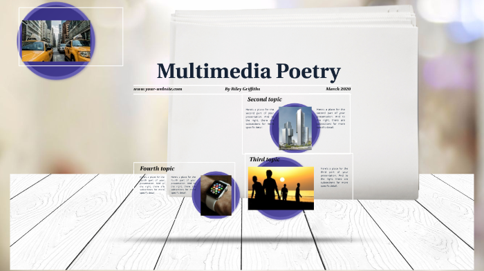 Multimedia poetry project by Sense Effect on Prezi