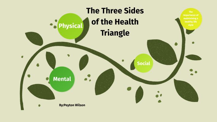 Health Triangle by Peyton Wilson on Prezi