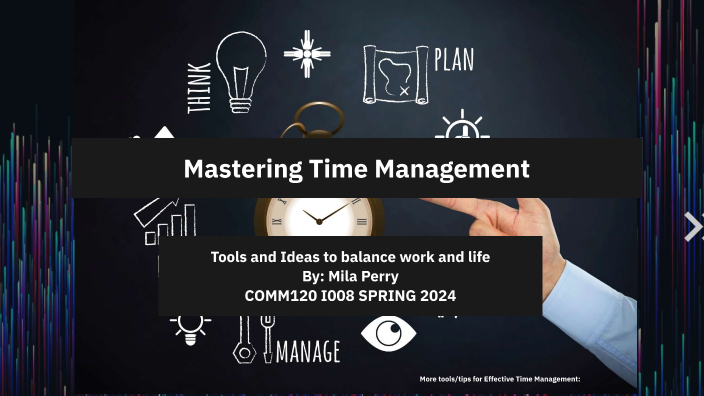 Mastering Time management: Mila Perry by Mila Perry on Prezi