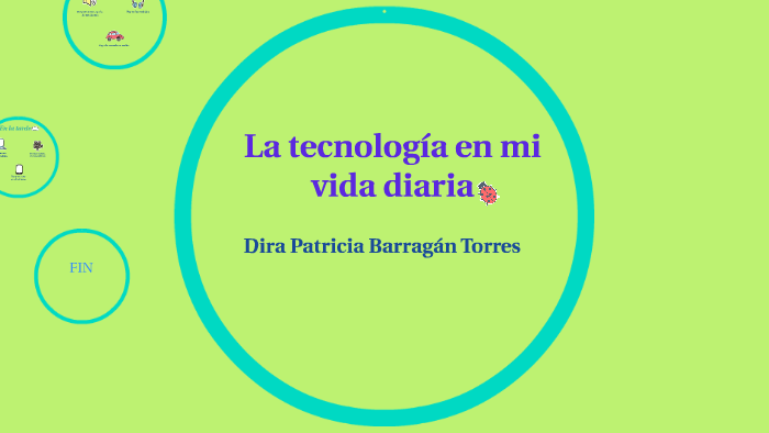 La tecnología en mi vida diaria by Paty Barragán