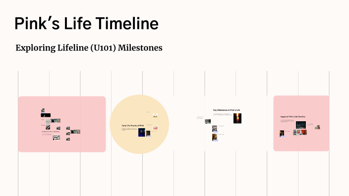 Pink's Life Timeline by on Prezi